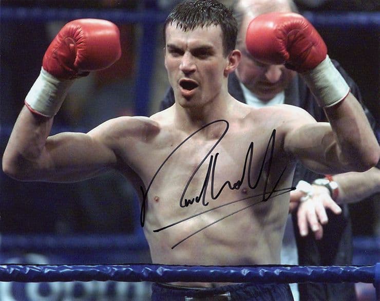 Richie Woodhall English boxer signed 10x8 inch photo